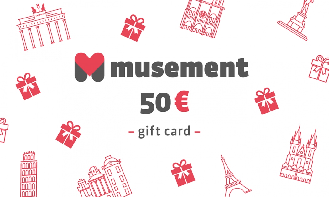 50% Off 50€ Musement Card - Valid for One Year | musement