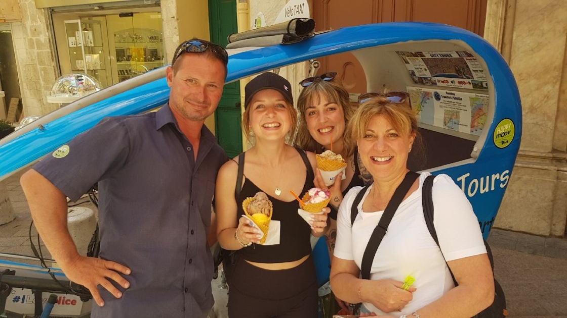 1-hour private electric rickshaw ride in the French Riviera | musement