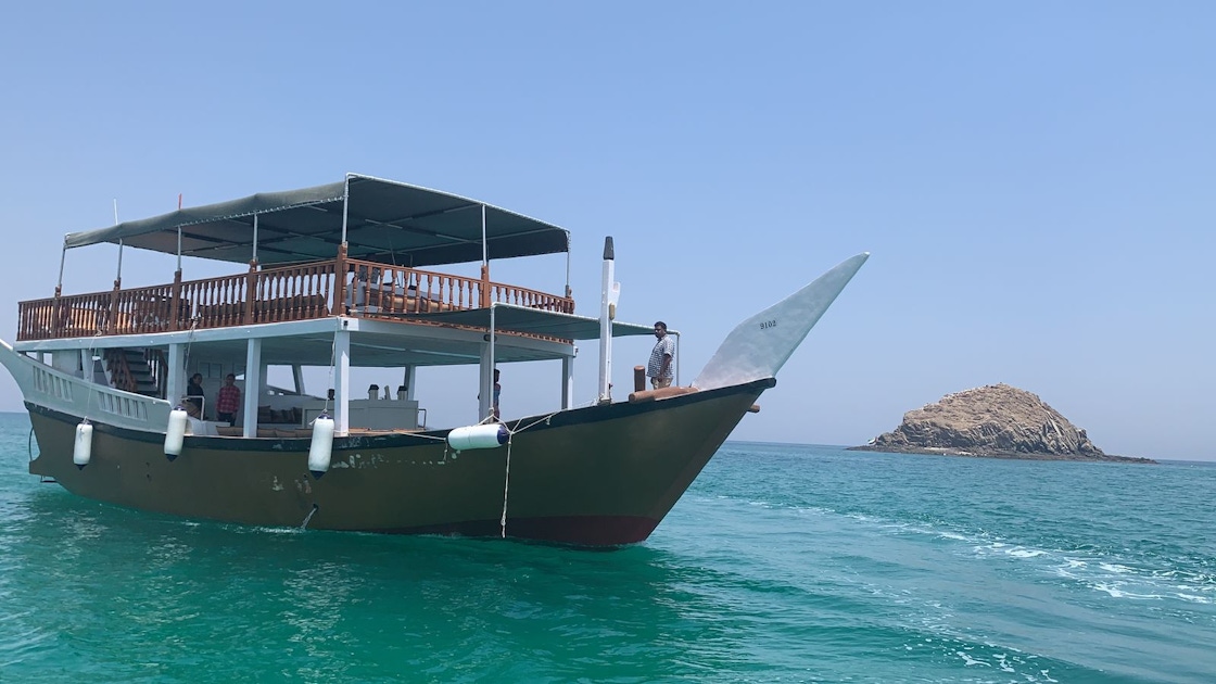 Full-day dhow cruise with snorkeling in Fujairah Dibba from Sharjah ...