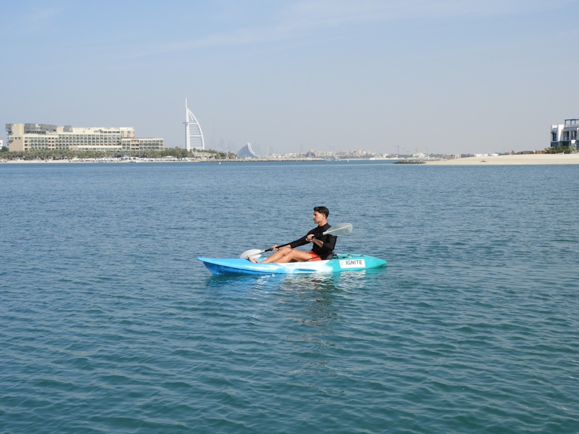 Single-seat Kayak Rental on The Palm Jumeirah - One Hour | musement