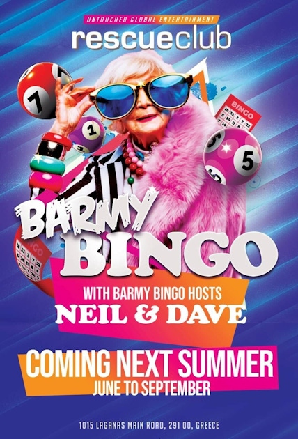 SCENE Barmy Bingo | musement