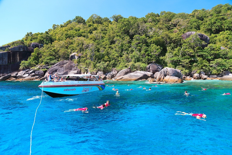 Similan Islands snorkeling tour from Khao Lak with lunch and snacks ...