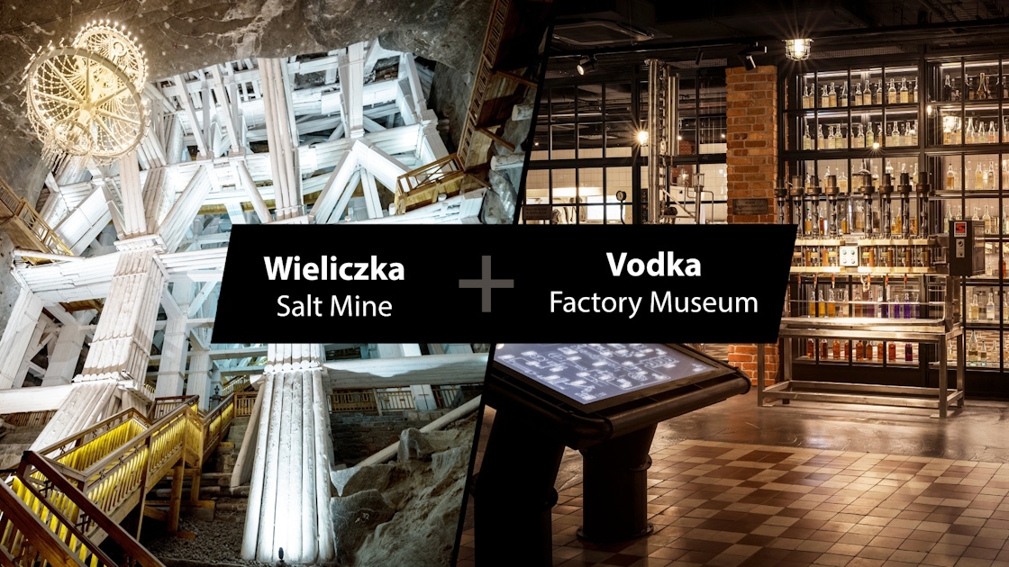 Wieliczka Salt Mine and Krakow Vodka Factory Museum tour with tasting ...