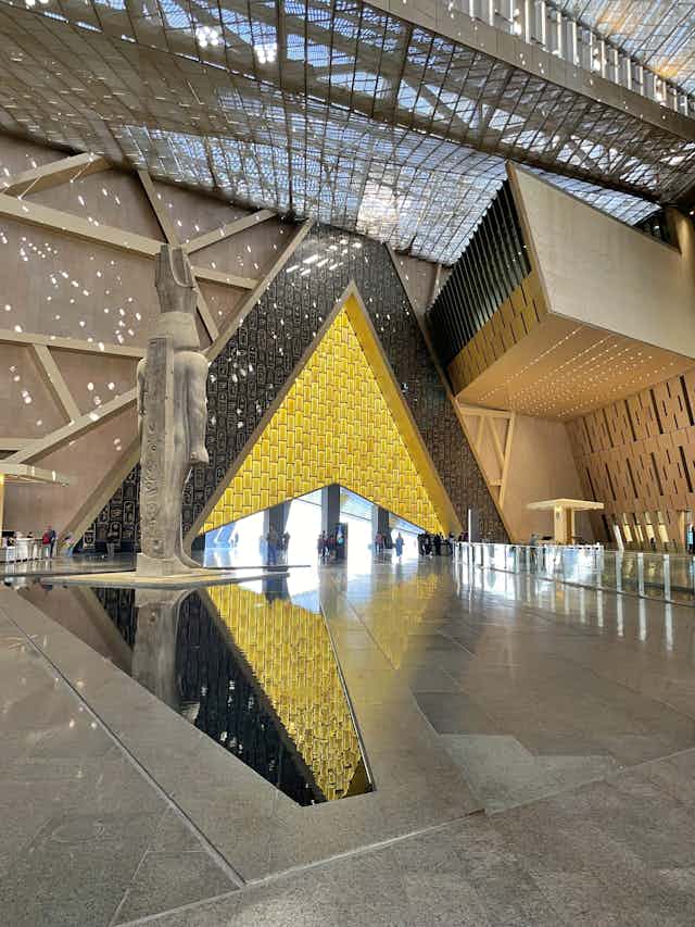 The Grand Egyptian Museum and Giza Pyramids with flights from Hurghada ...