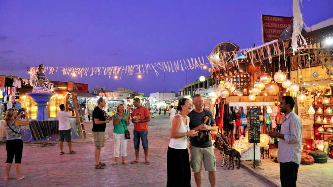 Dahab City Tour by Night with Seafood Dinner from Sharm El Sheikh ...